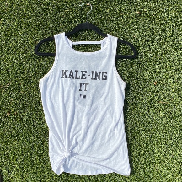 Tops | Cute Workout Tank Unique Open Back | Poshmark